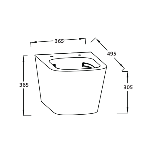 Jade Rimless Wall Hung Pan – Balmorals London